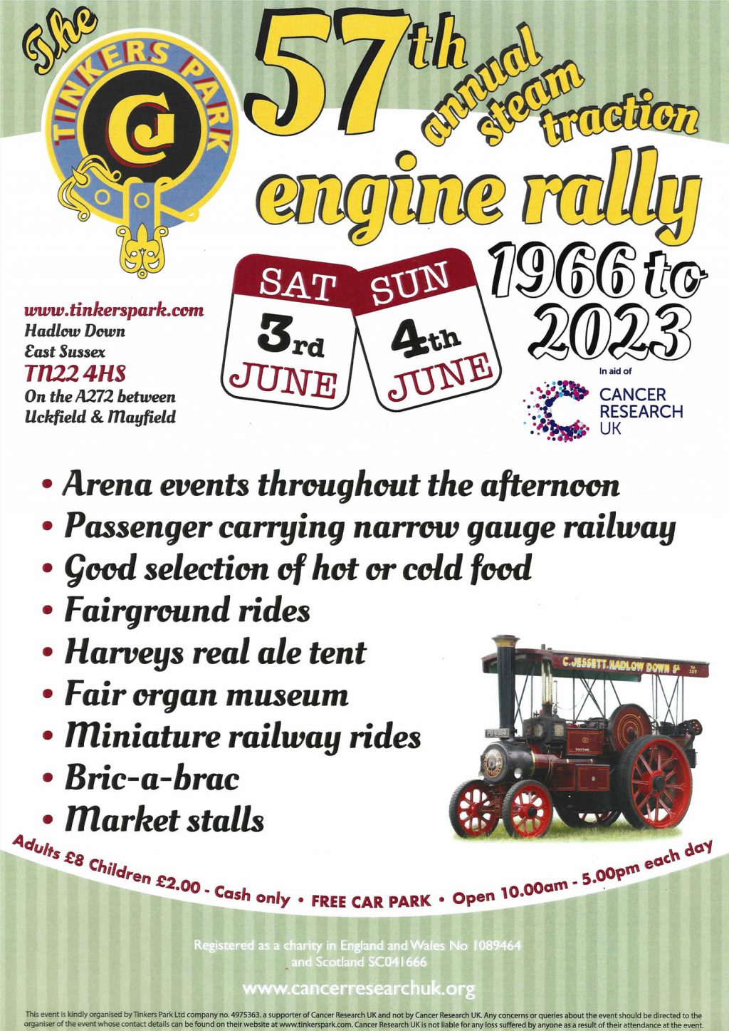 Tinkers Park Steam Rally – Hadlow Down