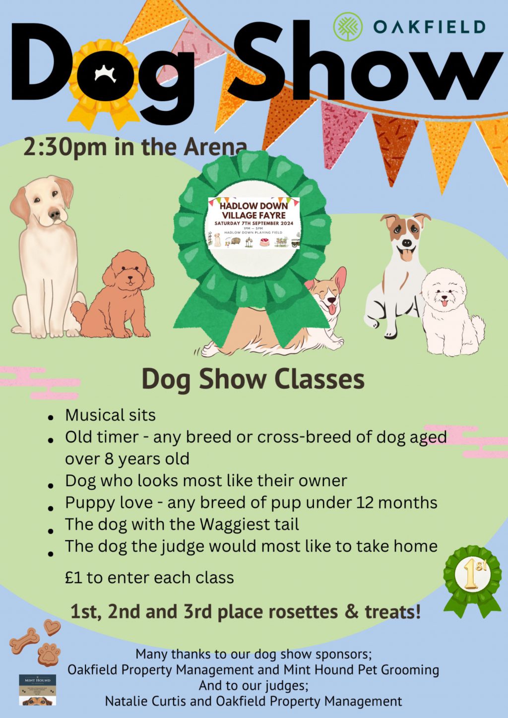 Dog Show Programme Announced – Hadlow Down